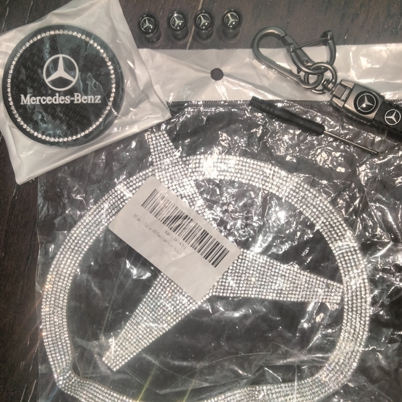 Mercedes Benz | Accessories | Mercedesbenz Silver Car Accessory Set ...